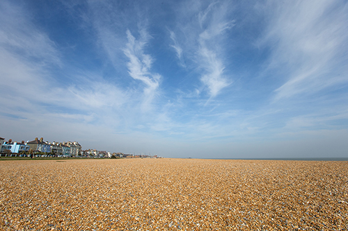 Walmer Beach Shingle Strand in Kent - Britain All Over Travel Guide