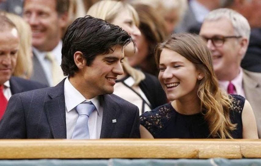 Alastair Cook With His Partner Alice Hunt Photos`Images 2014 ...