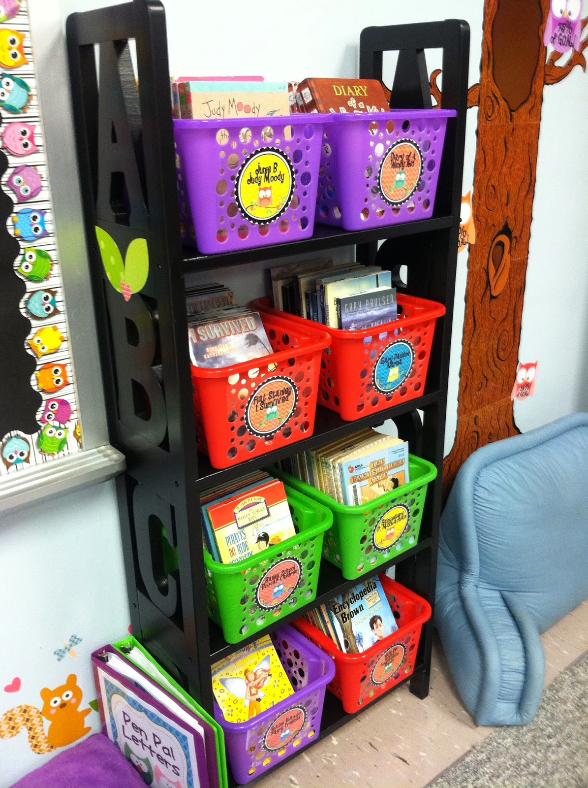 Fourth Grade Flipper: Tried It Tuesday {Book Bins Holding Up?}