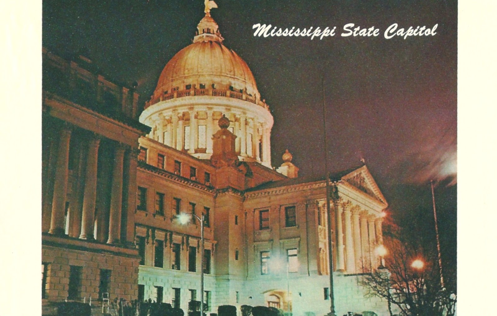 My Favorite Views: Mississippi - State Capitol at Night