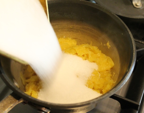 Food Lust People Love: Pineapple Bundt with Kuih Tat Filling #BundtaMonth