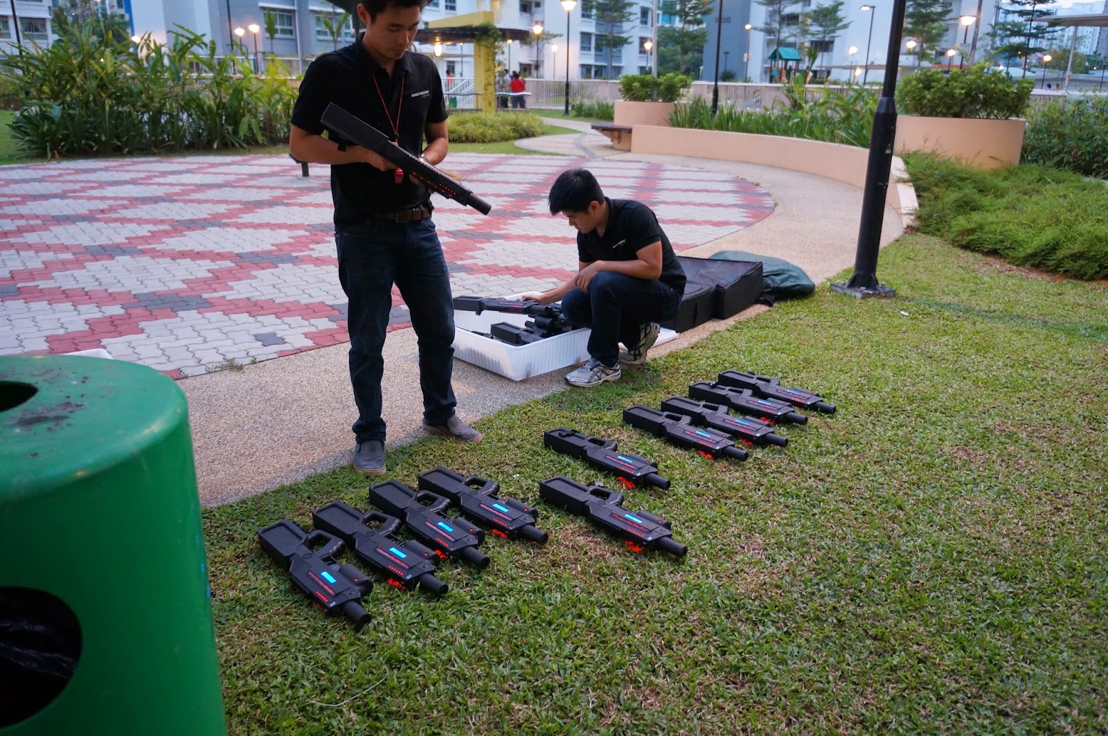 Surprise Birthday Party - Outdoor Laser Tag Party. ~ Smithankyou ...