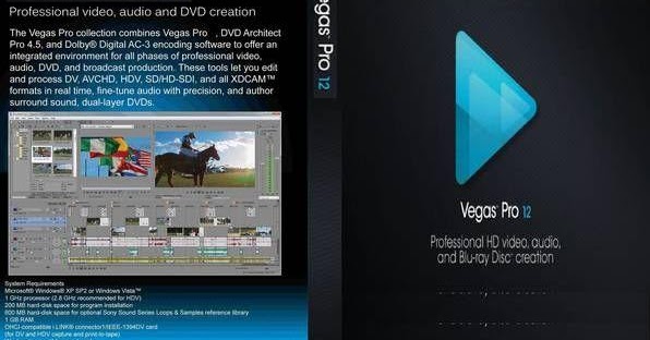 Uesllei Gomes: Sony Vegas 12 Pro Edition 64 Bits (Crakeado)