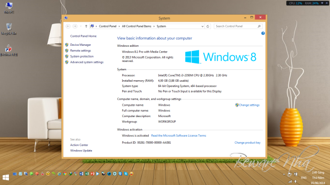 Ghost Windows 8.1.1 (x86 + x64) Full Soft Version 1 Cực mượt ~ Tải phần ...