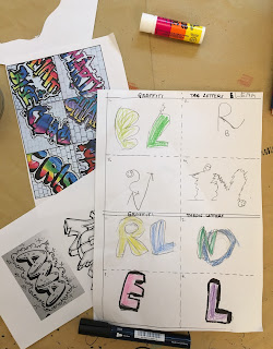 Art Room Britt: Graffiti Lesson