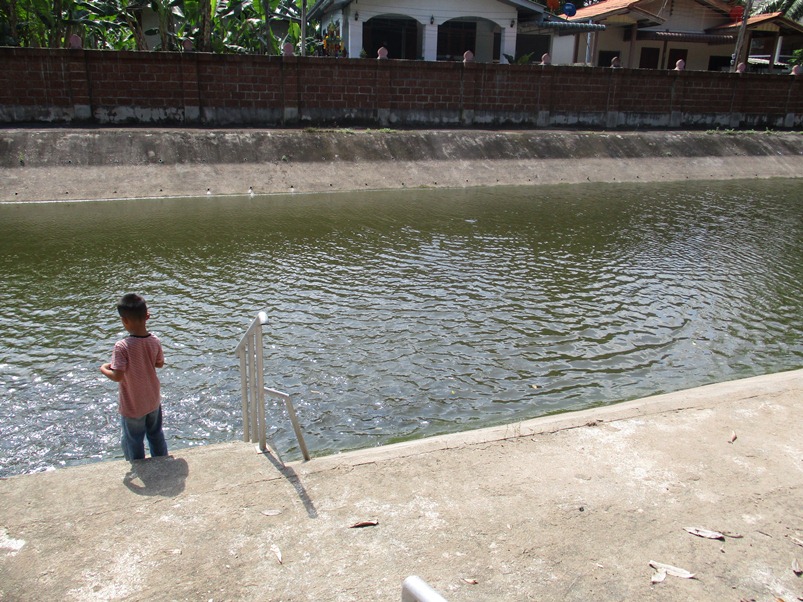 SENI LAMA MELAYU (MALAY OLDEN ART): Tinggalan parit kota lama Chaiya ...