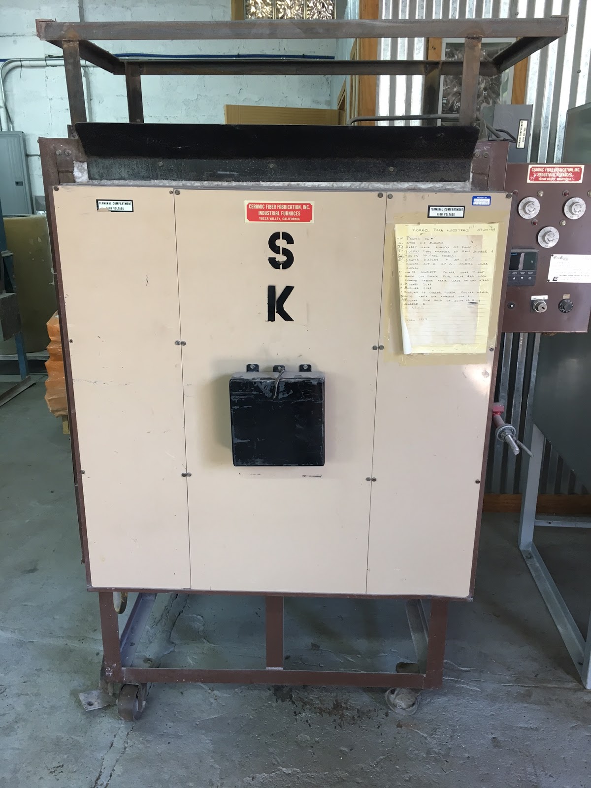 FREE!!! Old Industrial Kilns - 1 gas, 1 electric