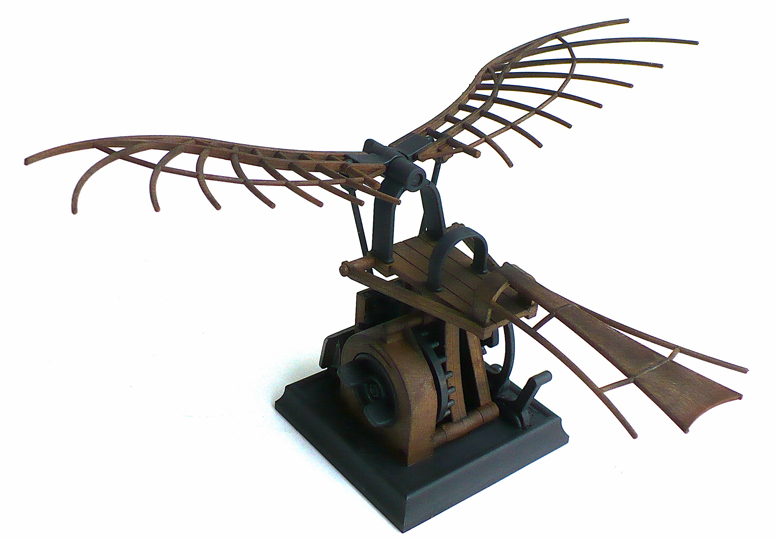The Great Canadian Model Builders Web Page!: Da Vinci Flying Machine