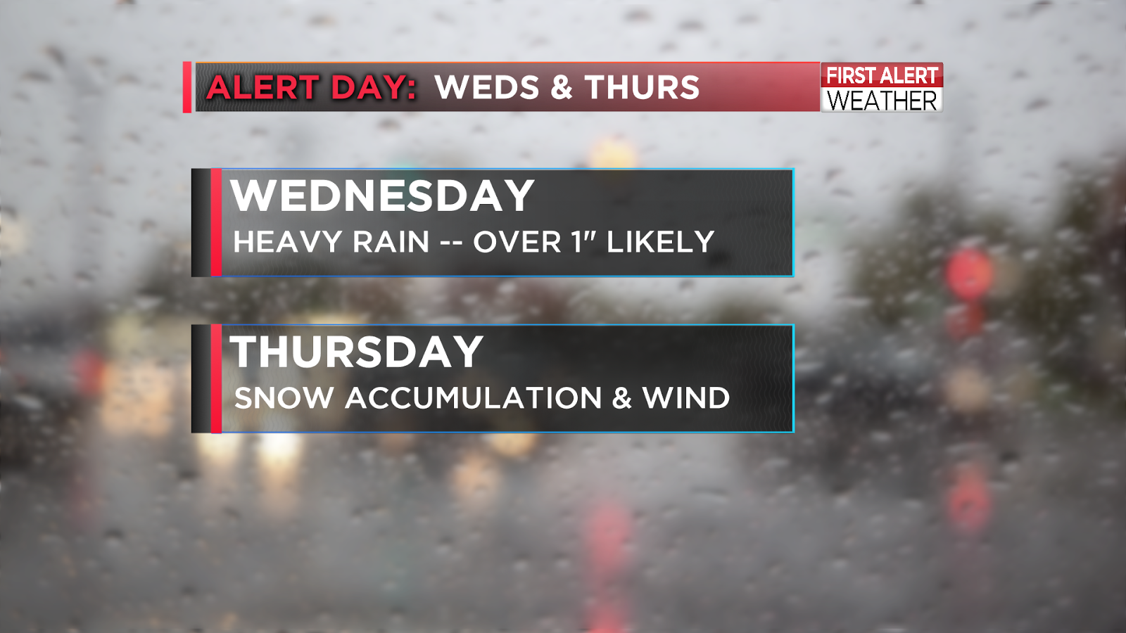 First Alert Weather : Alert: Updated Snow Accumulation