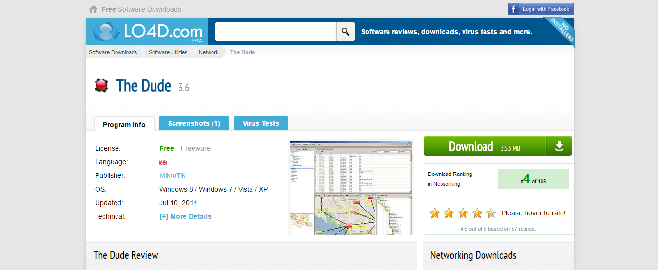 SECURITY: [Network Management System] The Dude install
