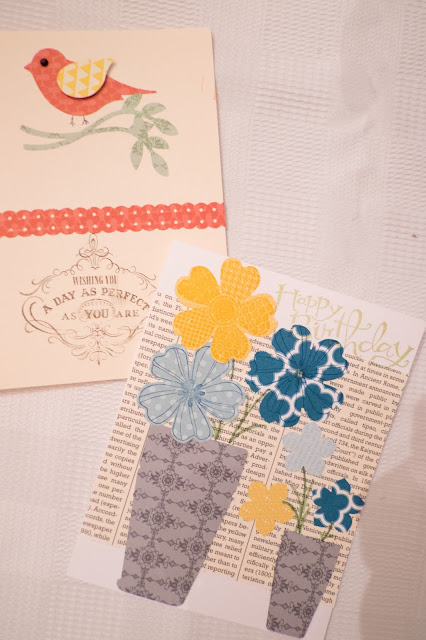 Domestic Fashionista: Girl's Night Card Making Party