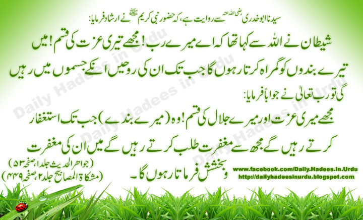 Daily Hadith in Urdu, Hadith of the day, Muslim, HadayatOnline.com ...