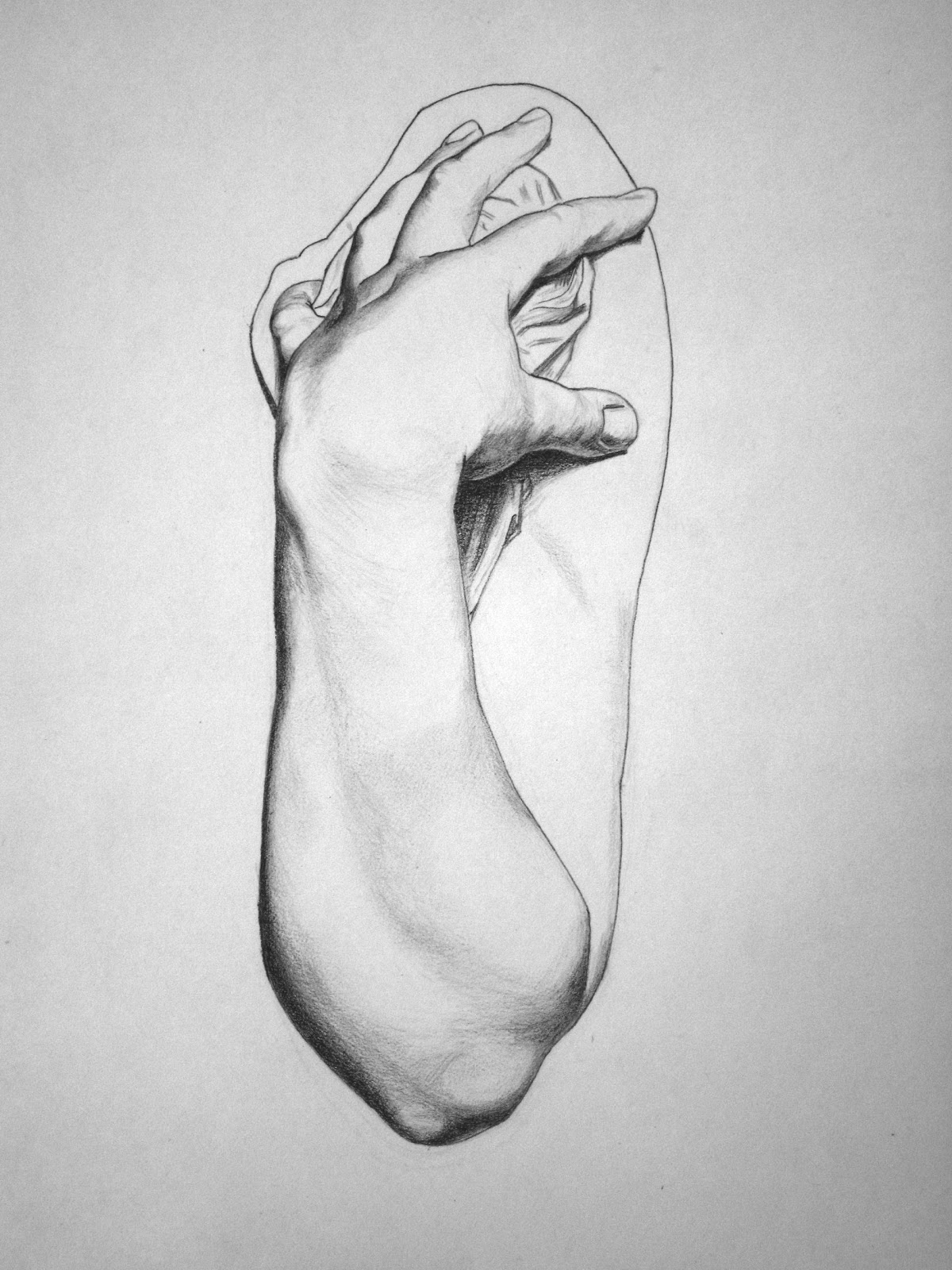 in the kingdom of kitsch you will be a monster...: Bargue arms