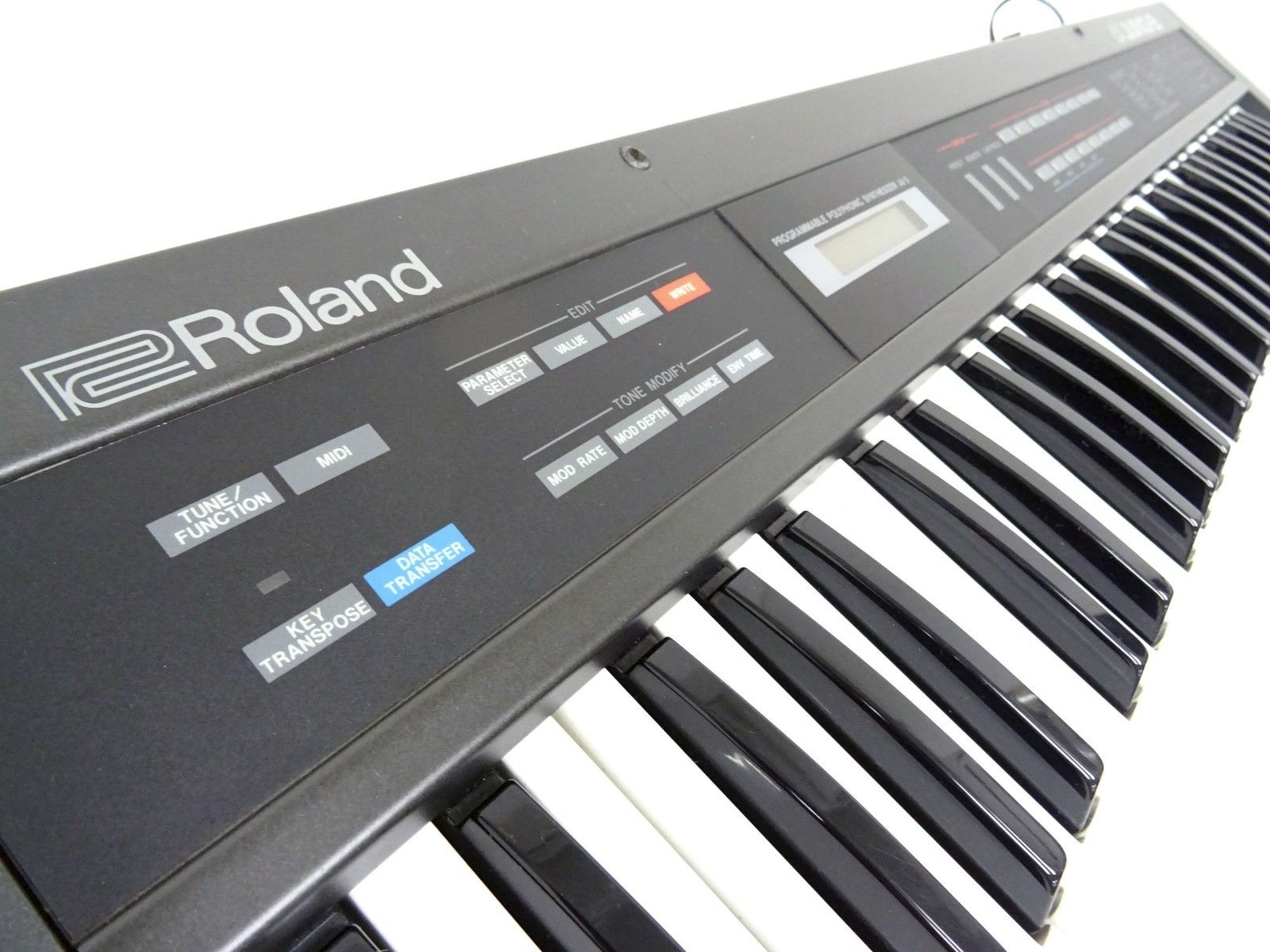 MATRIXSYNTH: ROLAND Alpha Juno 2 Vintage Analog Synthesizer JU-2 w ...