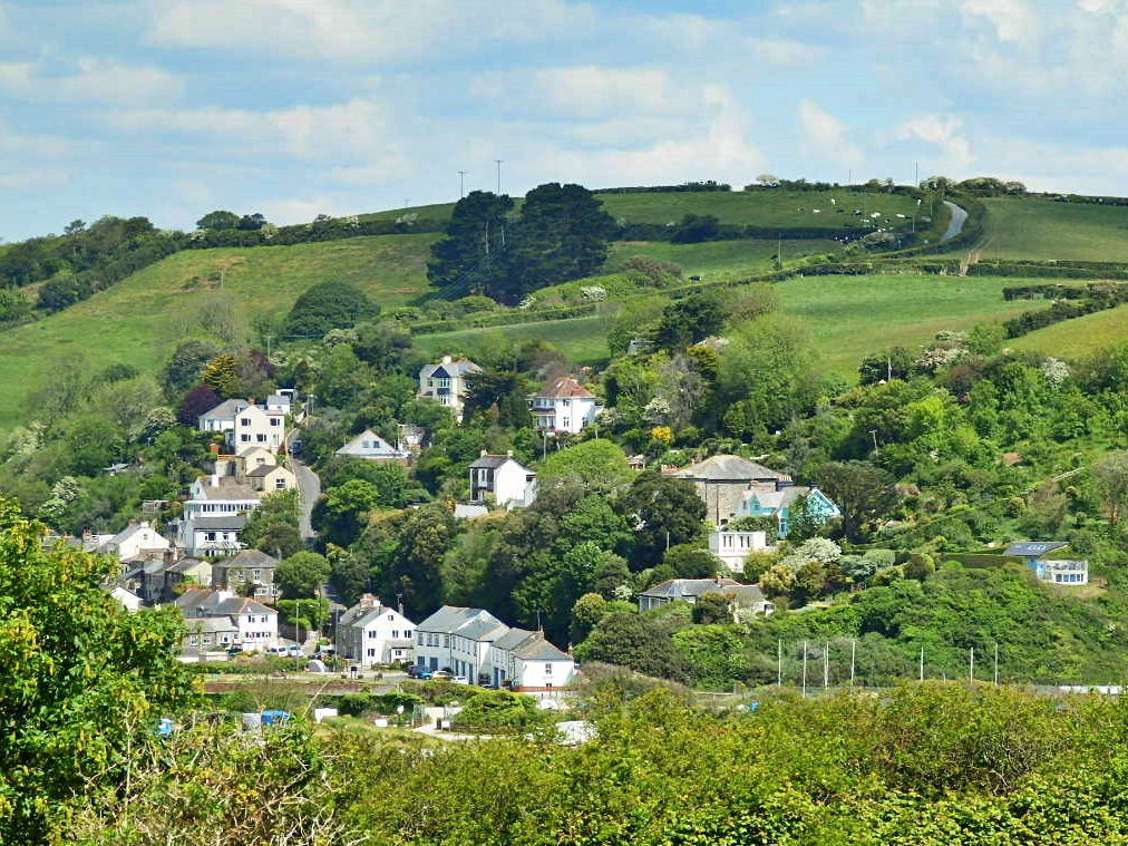 Mike's Cornwall: An Easy Walk at Pentewan, Cornwall Taking In Trees ...