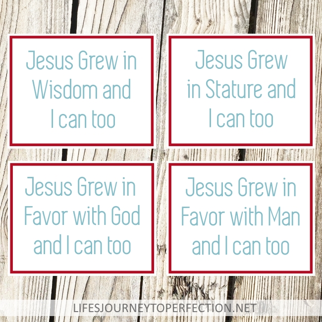 Life's Journey To Perfection: 2017 Sharing Time Ideas for December Week ...