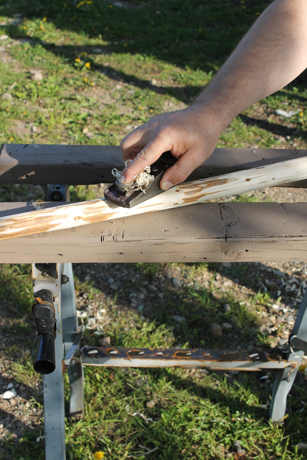 Bills Garden Tips: Homemade Garden Hoe