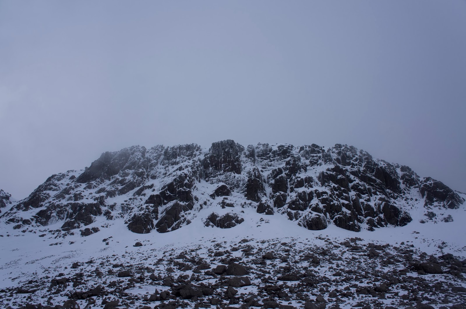 Central Gully (III), Great Gable