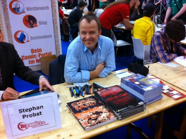 das myComics.de-Blog: Signierstunde mit Stephan Probst