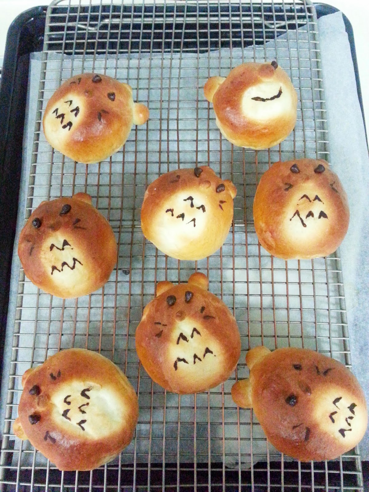 Baking on Cloud 9: Cute buns