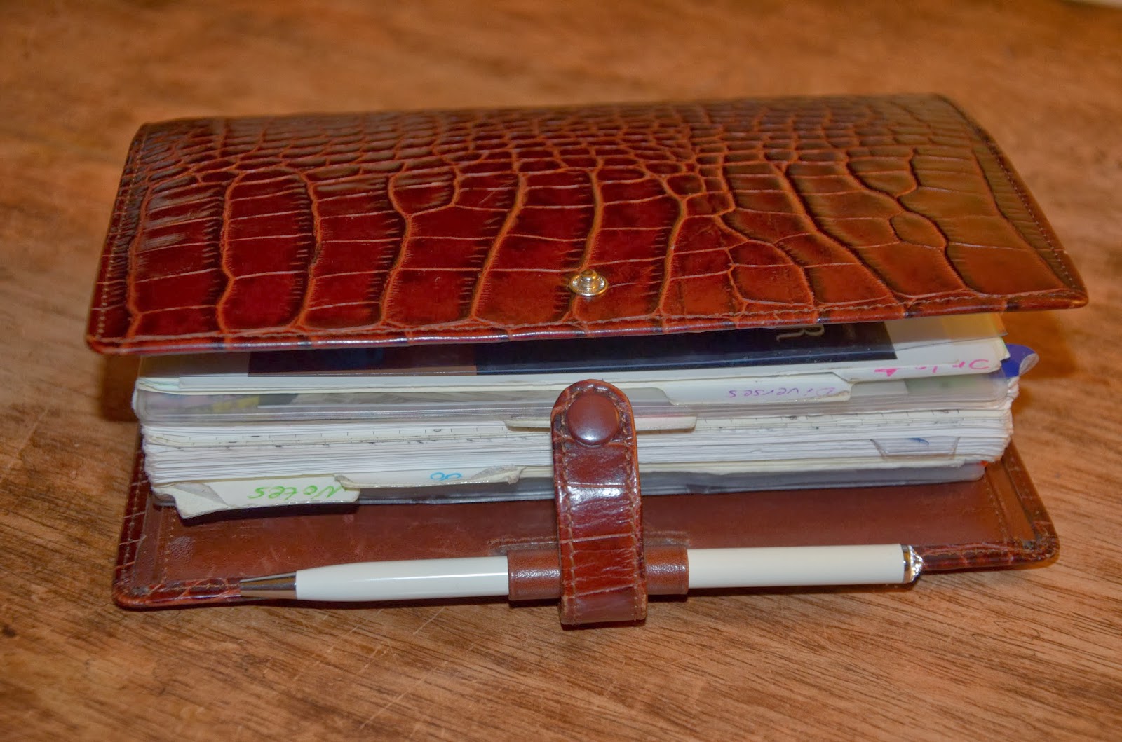 Chrissie`s Universe: Filofax Ascot...going vintage ;o))