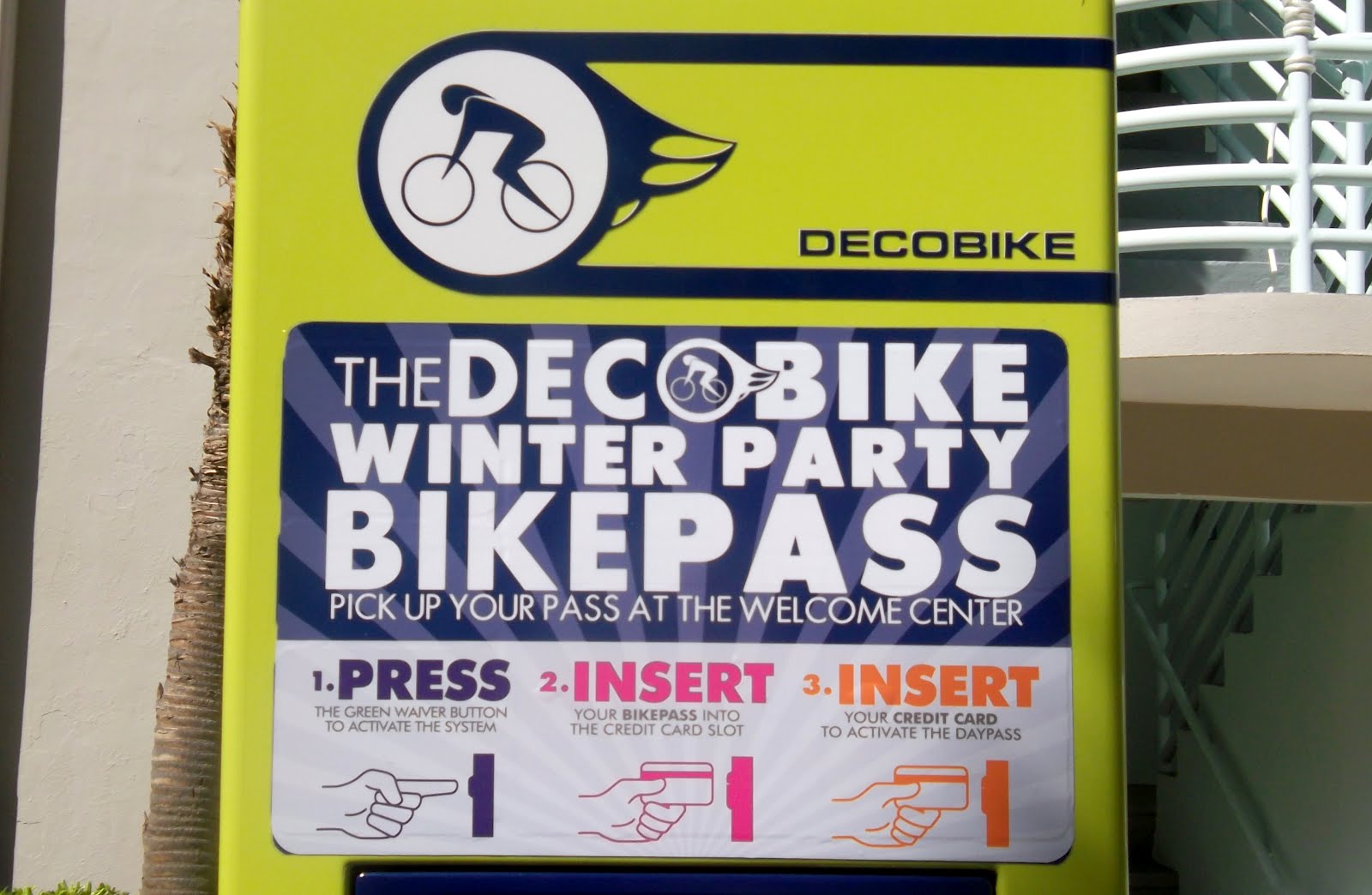 Morning View - Miami Beach Deco Bike - Joe.My.God.