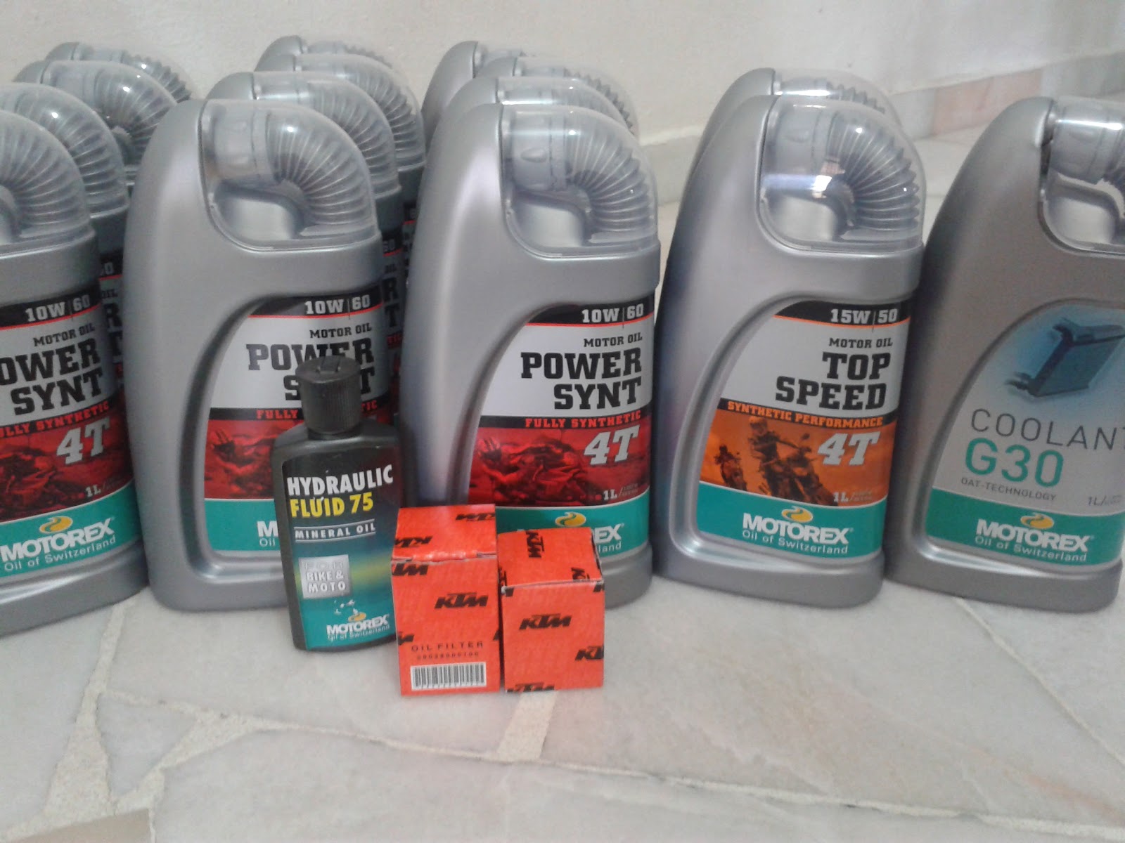 Motorex motor oil FULLY SYNTHETIC 10W60: March 2013