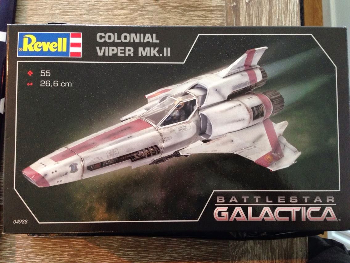 Yet another plastic modeller: Colonial Viper Mk II - Long live Dutch ...