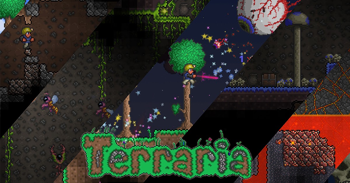 Terraria - видеообзор мультиплеерной Sand Box игры