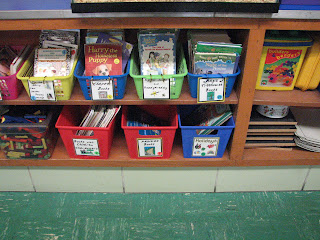 Dew Drop Into First Grade: Our Class Library