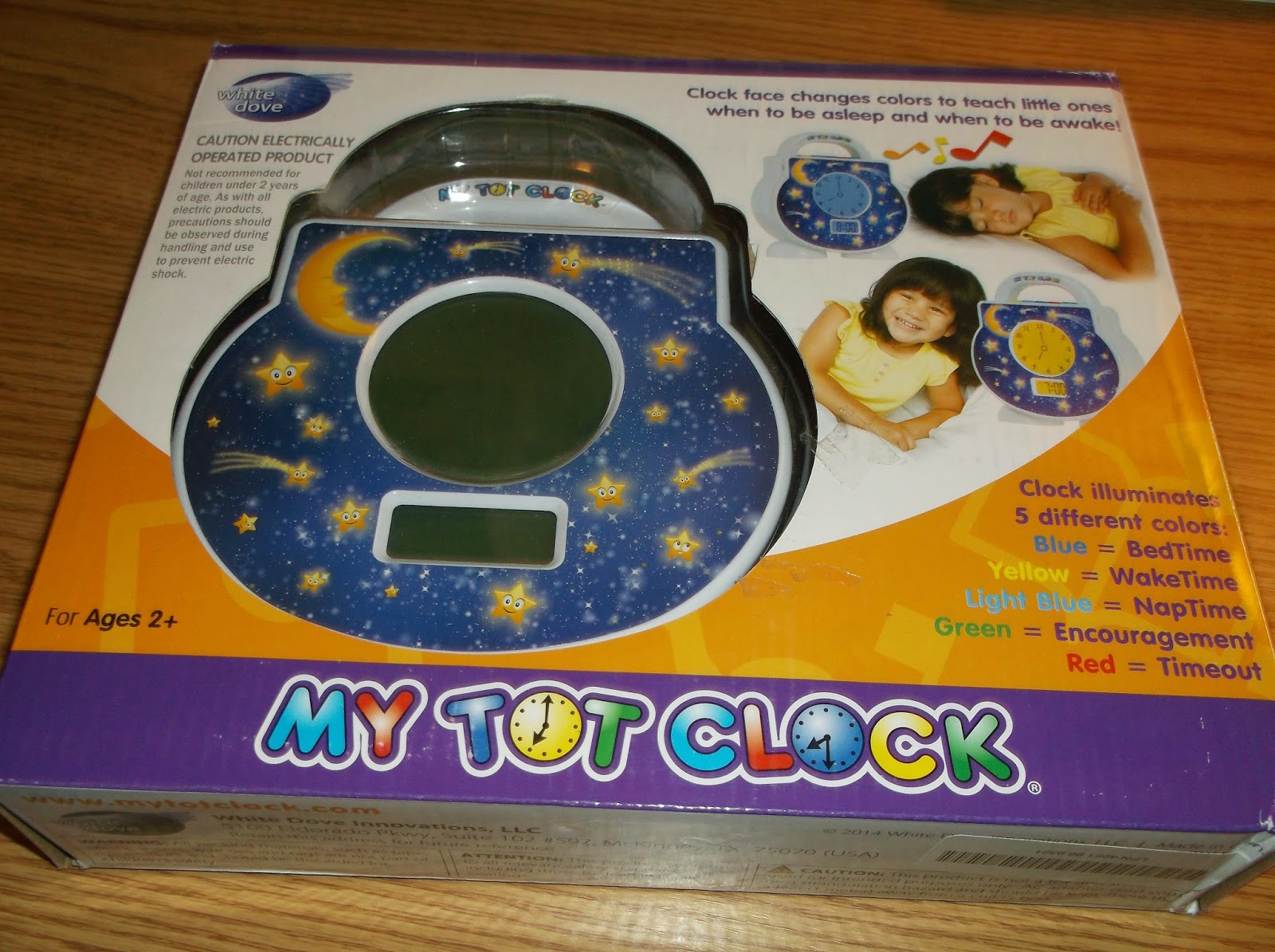 Missy's Product Reviews : My Tot Clock