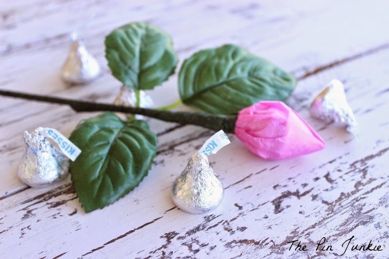 Hershey's Kiss Chocolate Rose
