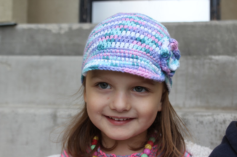 RisC Handmade: Crocheted Newsboy Hats