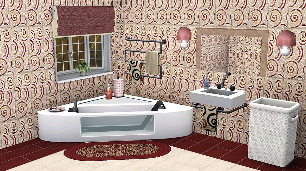 Corporation "SimsStroy": The Sims 3. Tiles walls and floors "Refin".