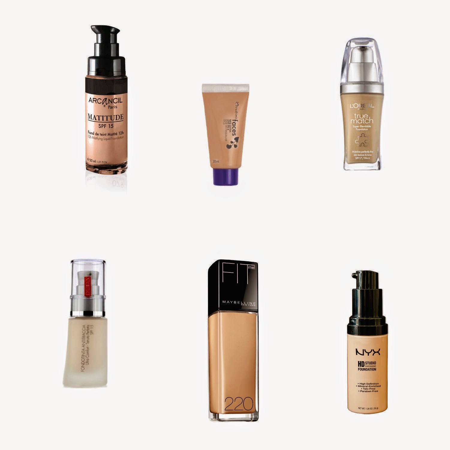 Bien maquillada: Conociendo la Base líquida