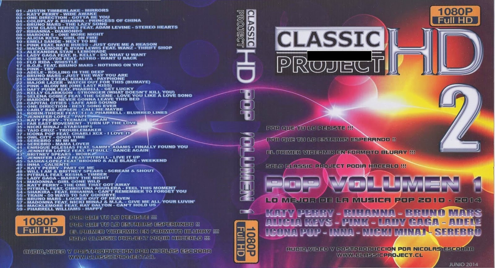 riodvdmusic: CLASSIC PROJECT HD VOL. 2