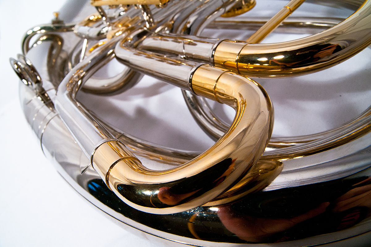 Rotary valve Euphonium / Tenorhorn / Bariton in Bb (German oval design ...