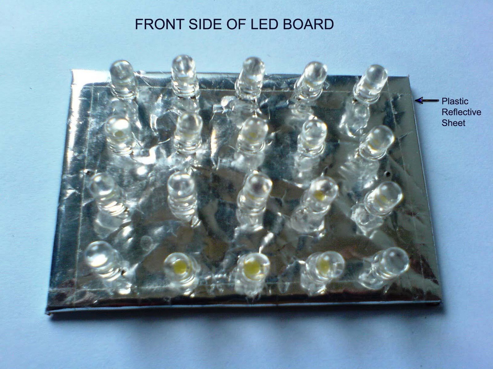VASU BHAT'S ELECTRONIC HOBBY PROJECTS: BRIGHT WHITE LED LAMP