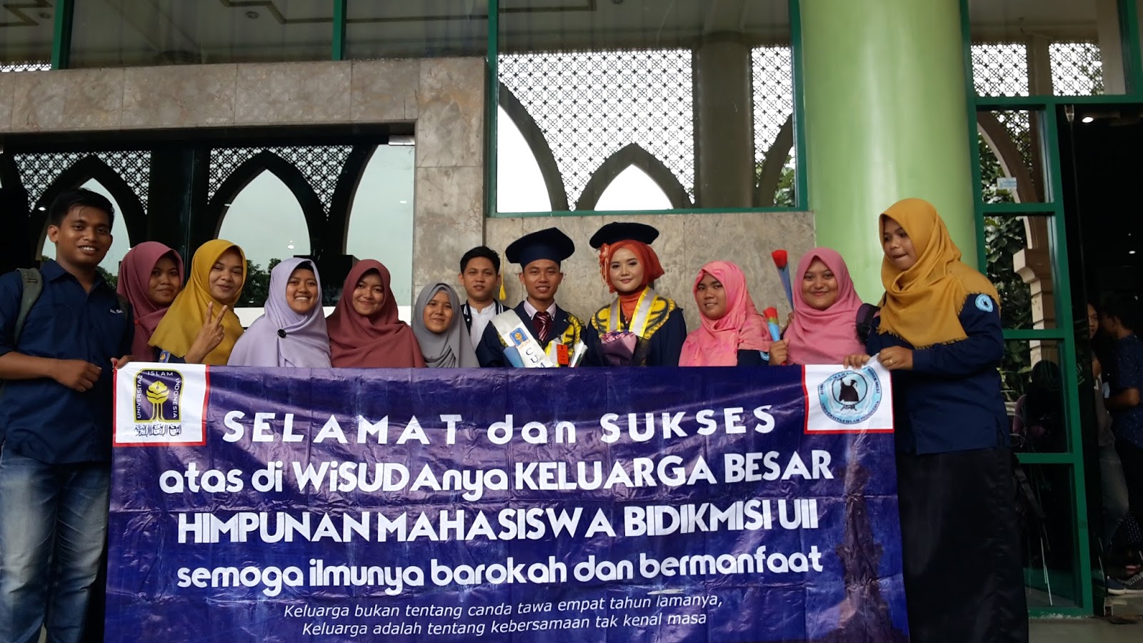 BIDIKMISI UII: PENYAMBUTAN KELUARGA HMBM UII YANG BERWISUDA