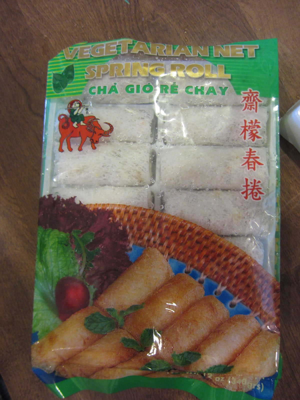 Veg Dim Sum: Net Spring Rolls!