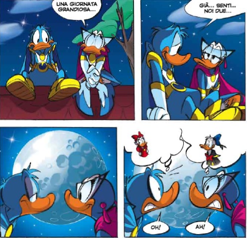 Paperinik, Paper Bat e gli altri super-eroi Disney