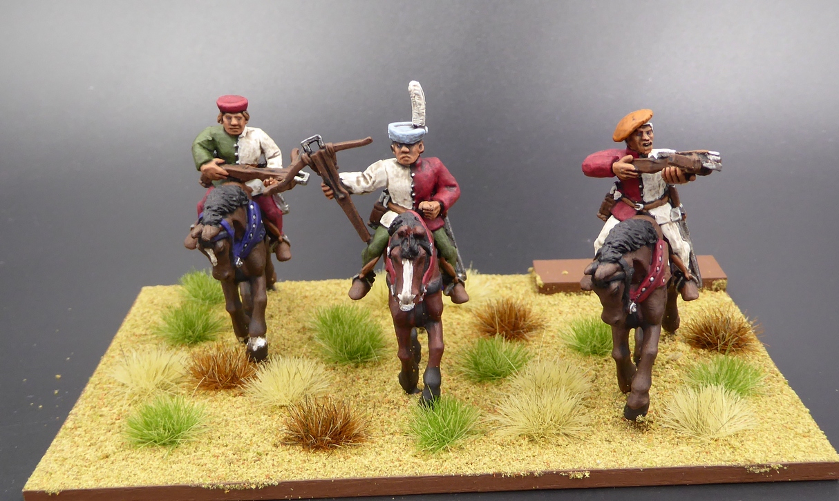 Palouse Wargaming Journal: Mounted Crossbowmen - Great Italian Wars
