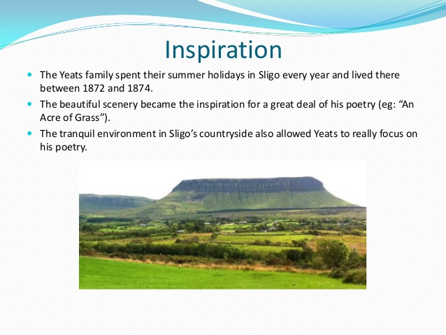 English Literature : William Butler Yeats as a Romantic Poet & his ...