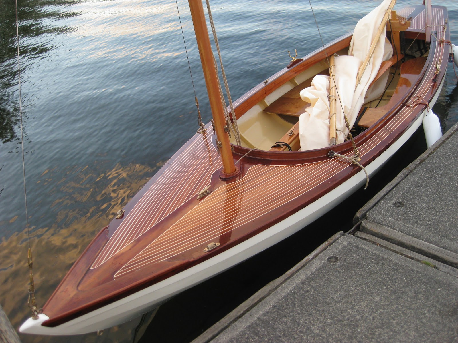 Suggestions regarding a deck on Northeaster Dory - The WoodenBoat Forum
