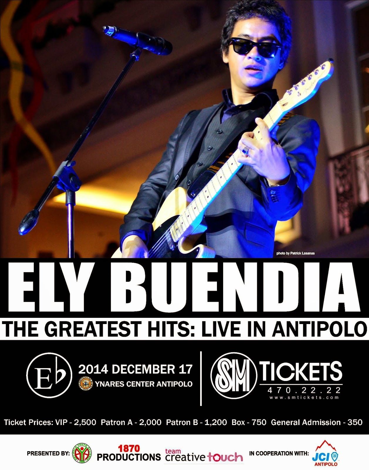 Ely Buendia to hold 'Greatest Hits' concert - The Ultimate Fan