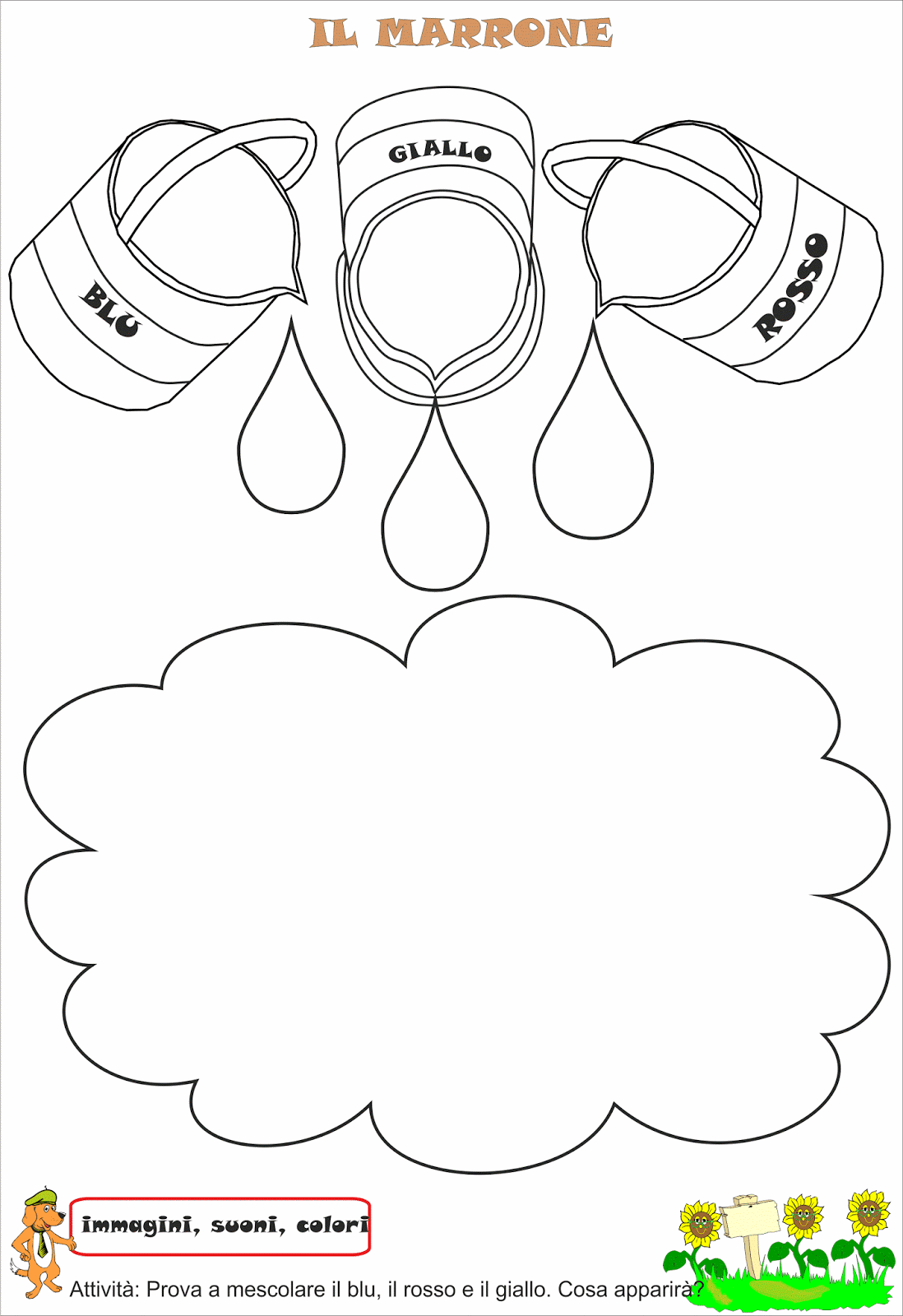 A Scuola con Poldo: Scopriamo i colori : il Marrone