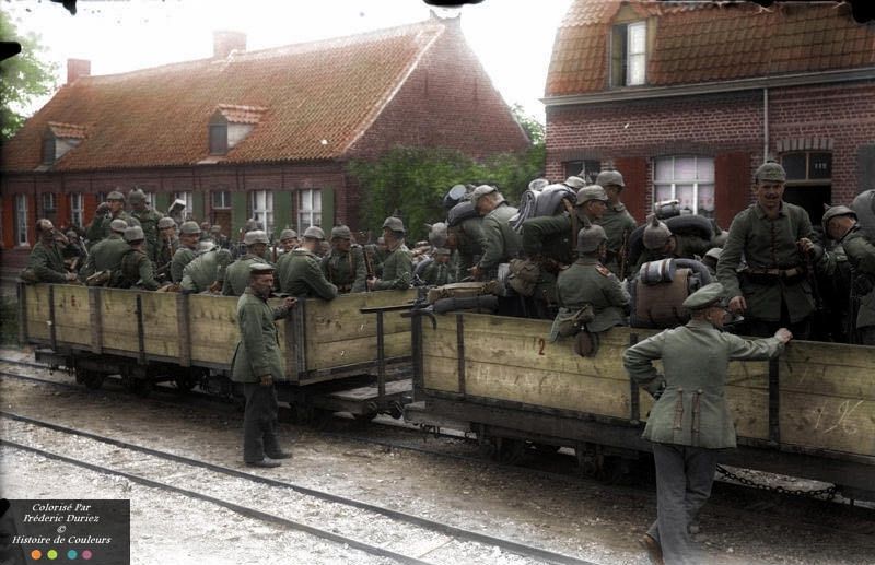 Germans During WWI Through Incredible Colorized Photos ~ Vintage Everyday
