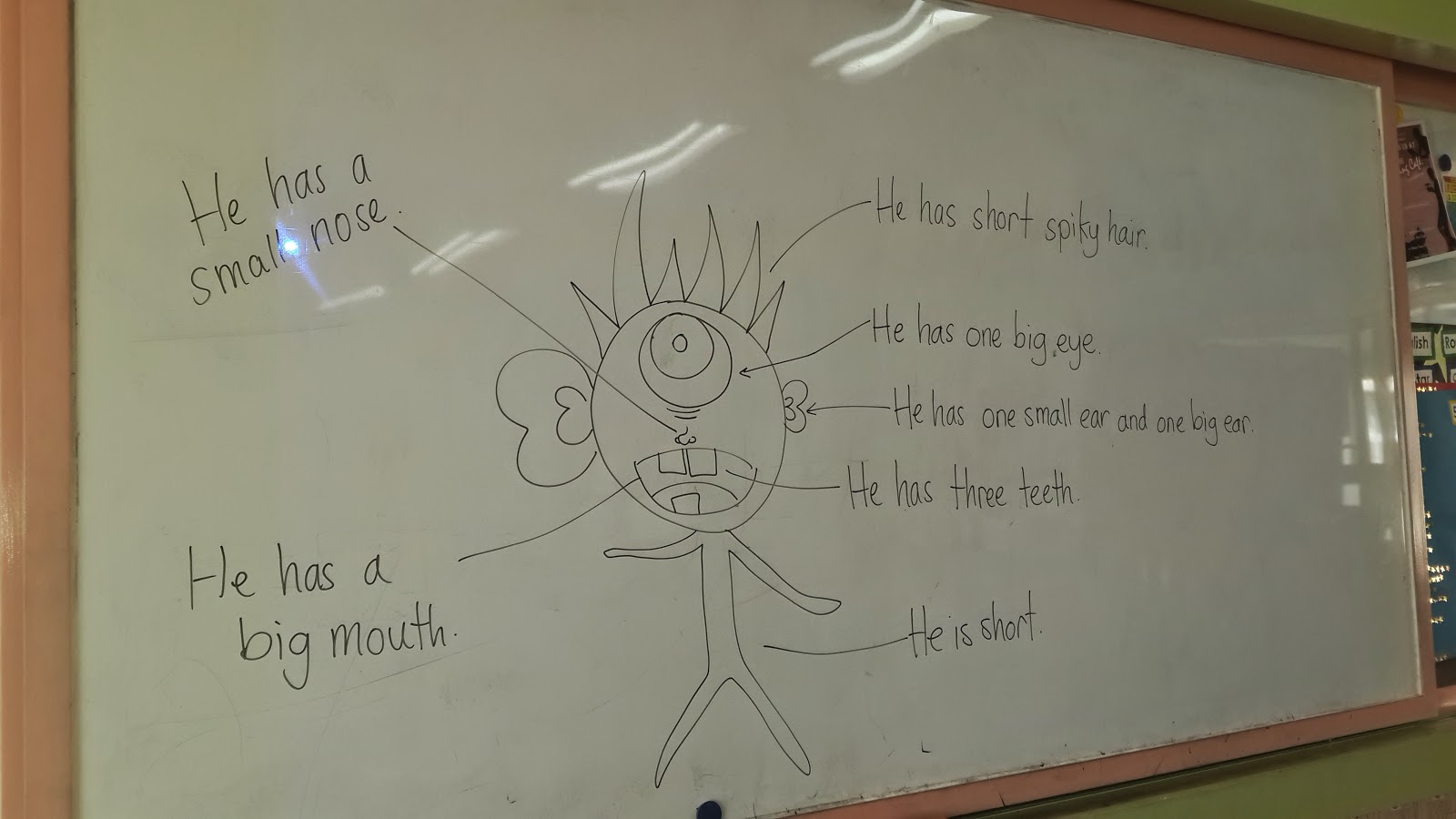 Easy Drawing Game + Review/Guessing Game! Describing Appearance Vocab ...