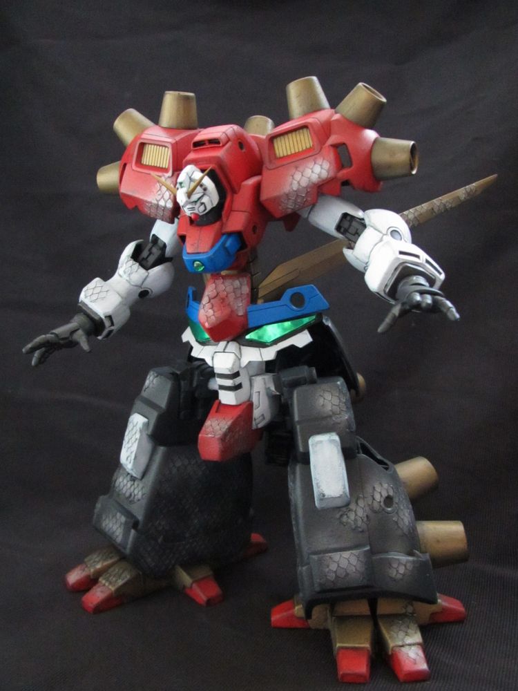 NG 1/144 Devil Gundam painted and scratch build by ka-kun