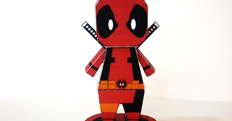 Deadpool Paperized | Paperized Crafts